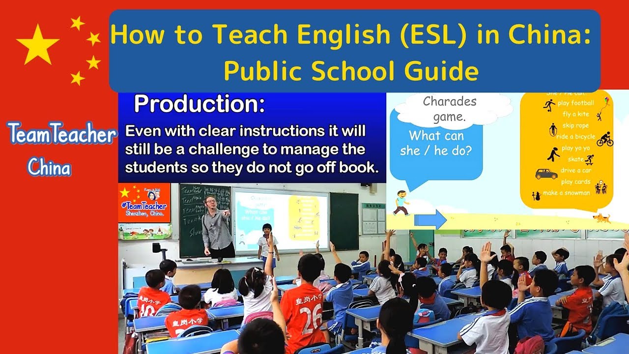 How to Teach English in China w/ Full Lesson Demonstration & Guide ...