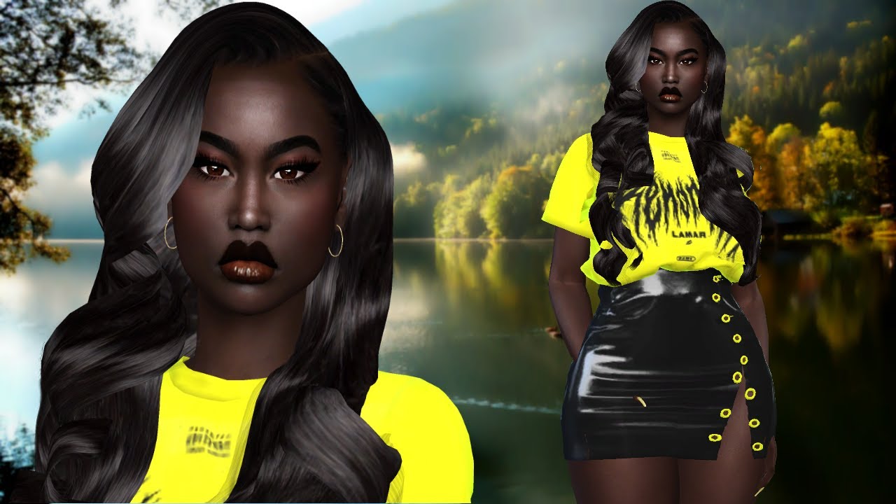 Iyannah Dickens | THE SIMS 4 CREATE A SIM + CC LINKS - YouTube