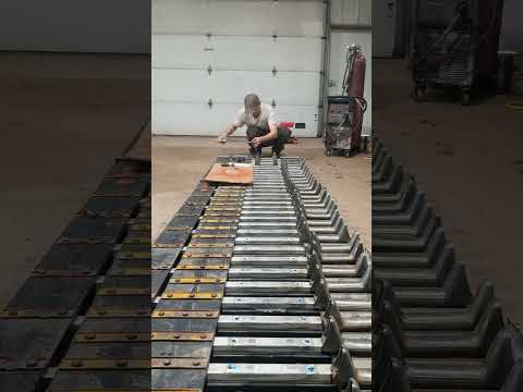 Piston Bully track repair torquing down track guides - YouTube