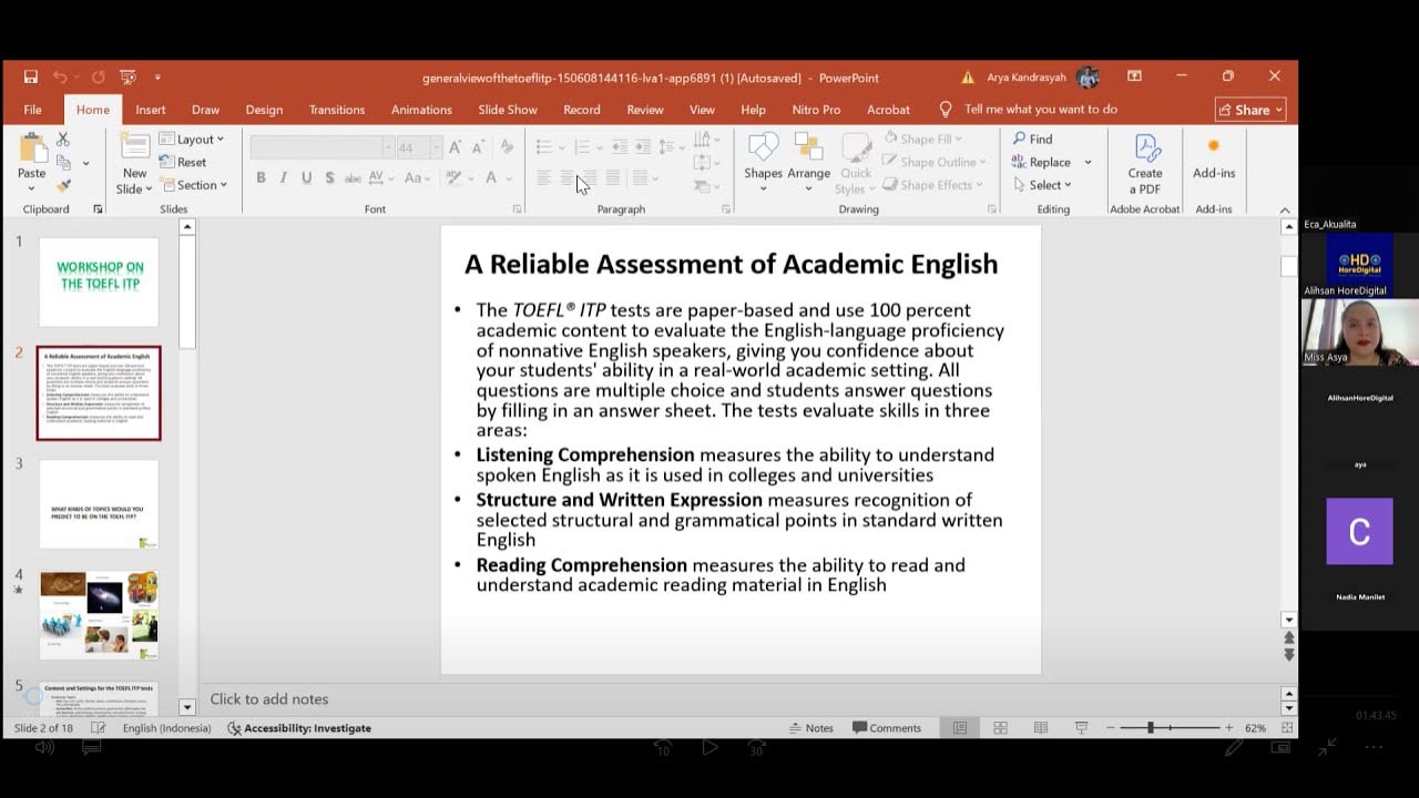 Penjelasan seputar TOEFL dan Tips Trik mengerjakan soal TOEFL dari ...