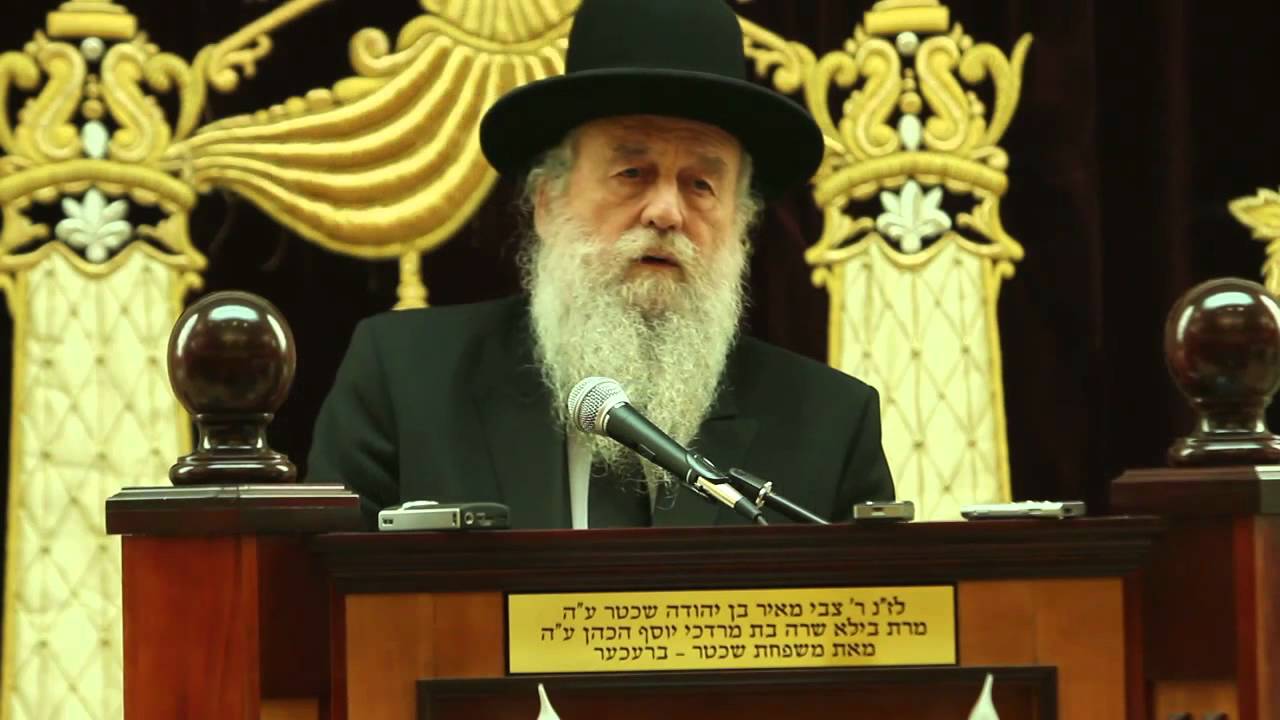 R' Moshe Shapiro Part 1 on Zev Wolfson - YouTube