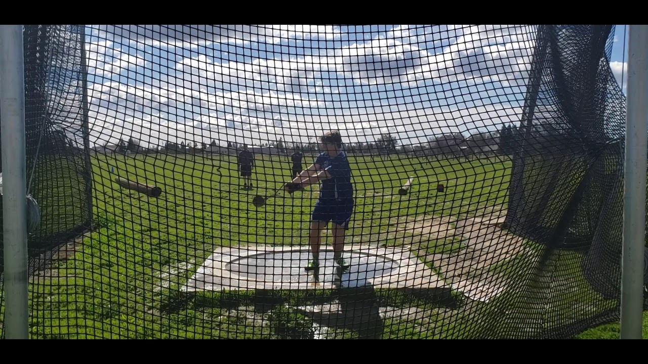 Golden State Throwers 2021 Winter Meet 2 Cameron Phillips Weight Throw ...