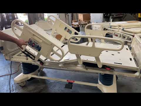 Stryker Secure II 3002 Hospital Bed Medical Full Electric Adjustable ...