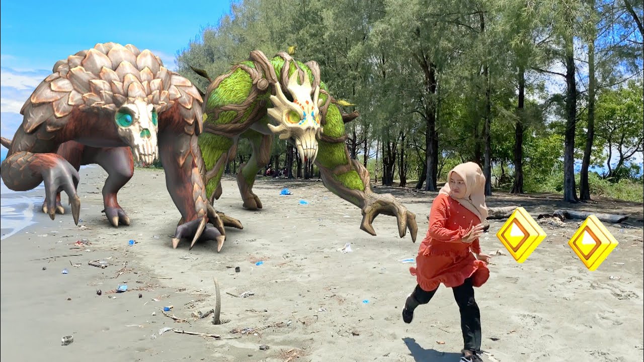 Temple Run Blazing Sands and lost junggle in real life - duo TEMPLE RUN ...