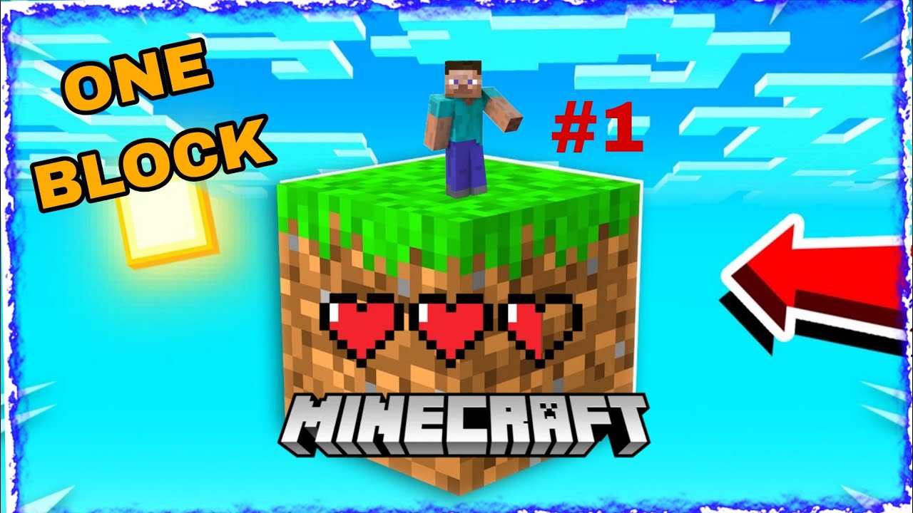 Minecraft one block gameplay 1000 mind open loops Gameplay part #1 ️ ️ - YouTube