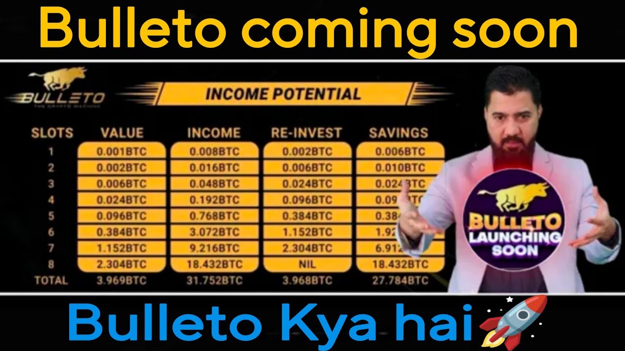 Bulleto the crypto machine coming soon।। kya hai omar Khan Sir।। - YouTube
