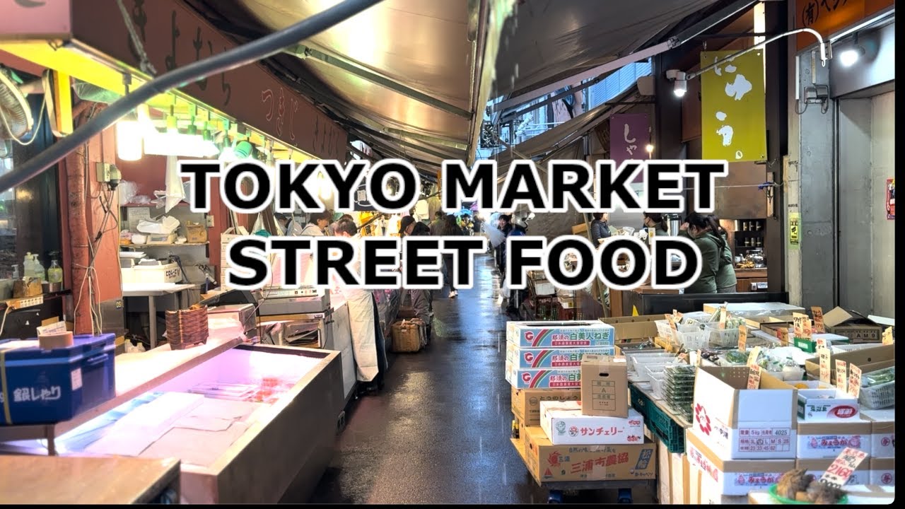 TOKYO STREET FOOD MARKET - YouTube