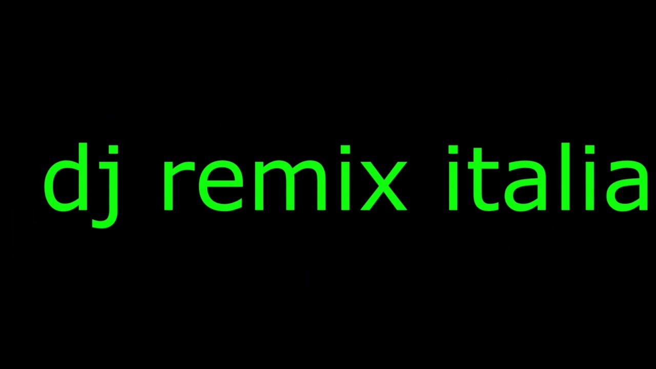 dj remix italia presenta 1 video mix. animals e smoke everyday - YouTube