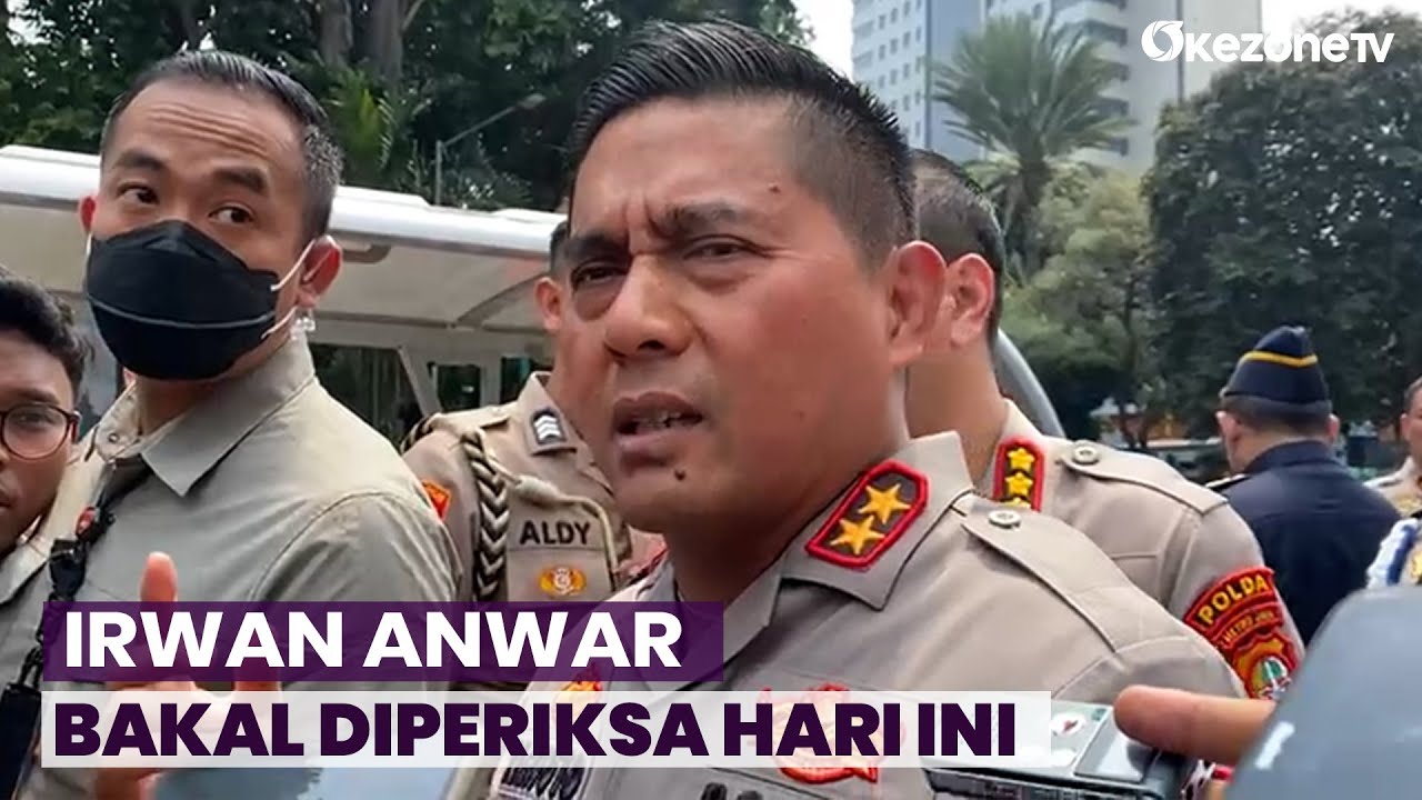 Irwan Anwar Bakal Diperiksa Hari Ini - YouTube