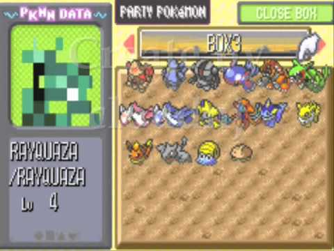 Pokemon Ruby and Sapphire Using Cheat Code Pokemon.wmv - YouTube