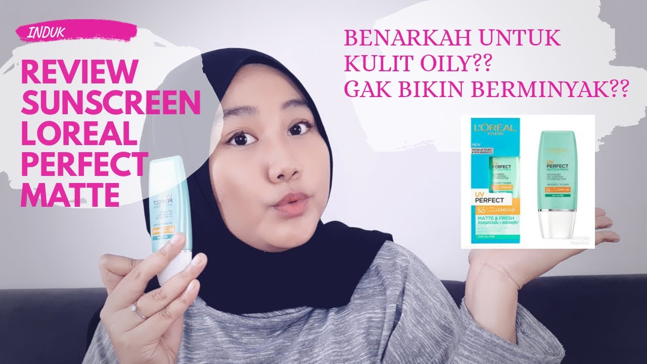 Review Sunscreen Lorel Perfect Matte & Fresh SPF 50 PA++++ - YouTube