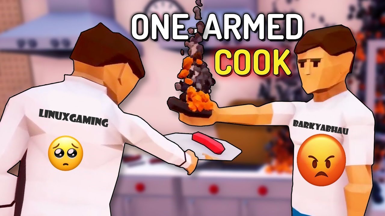 "One-Armed Cook : Hilarious Moments Cooking with a Friend using a ...