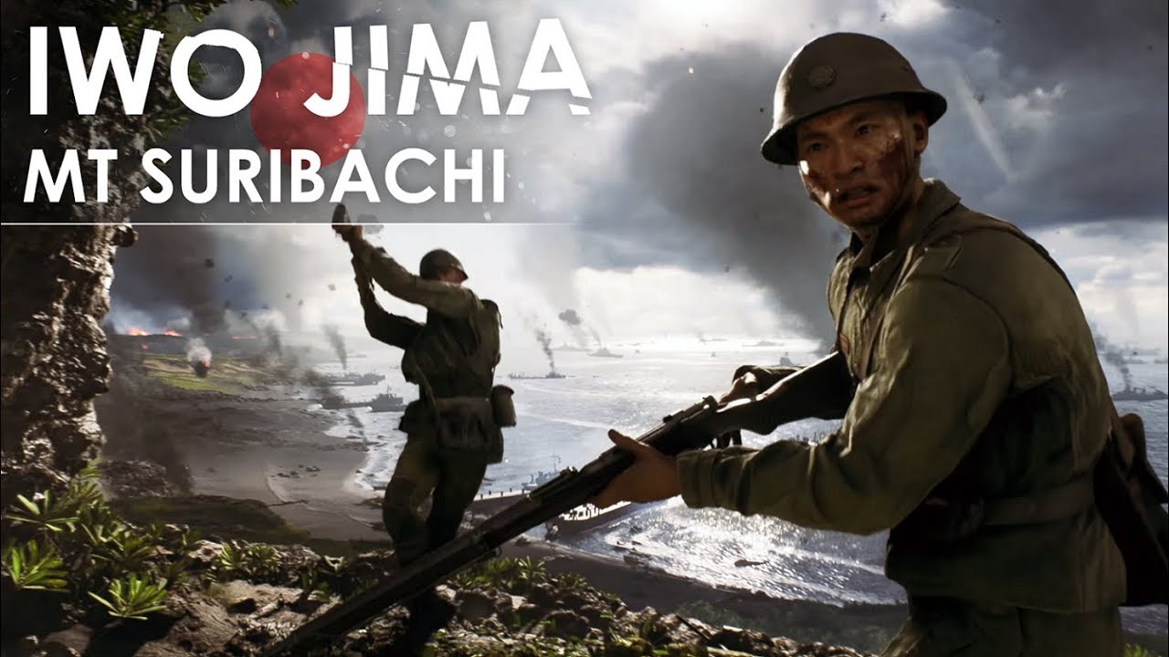 Battlefield 5 Pacific Front - Iwo Jima Mount Suribachi 1945 Map - YouTube