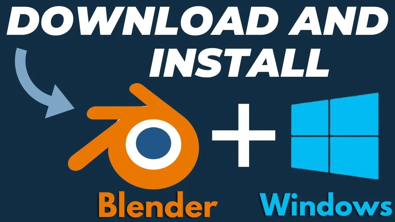 How to Download and Install Blender for Windows 10/11 - YouTube