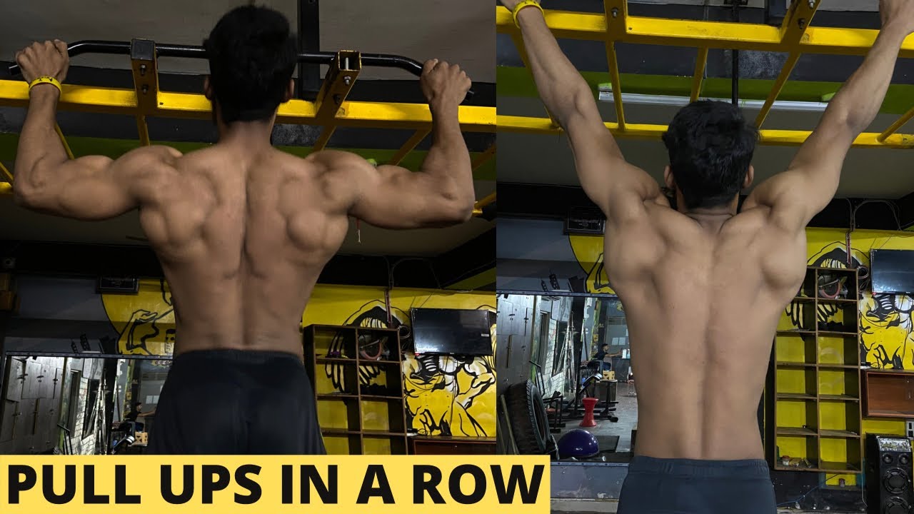 How Many Pull Up I can Do In A Row?! || Pull Ups Challenge Excepted ...