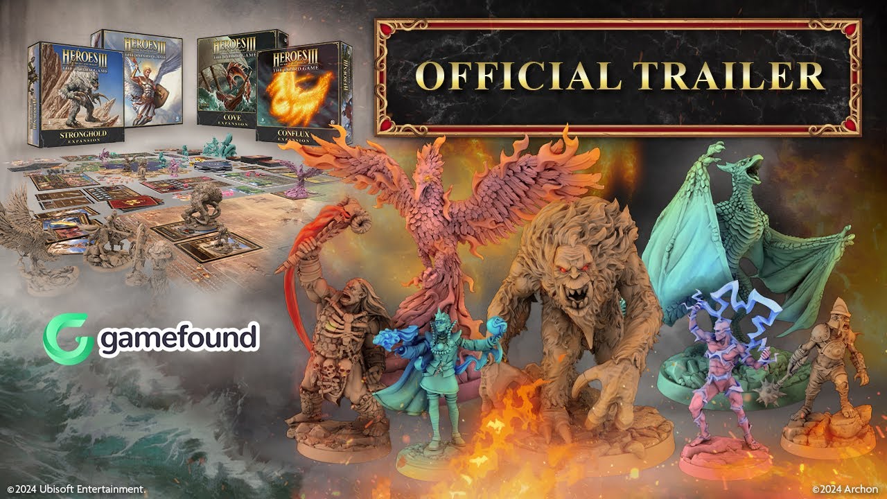 Heroes of Might & Magic III: The Board Game - Stronghold, Conflux ...