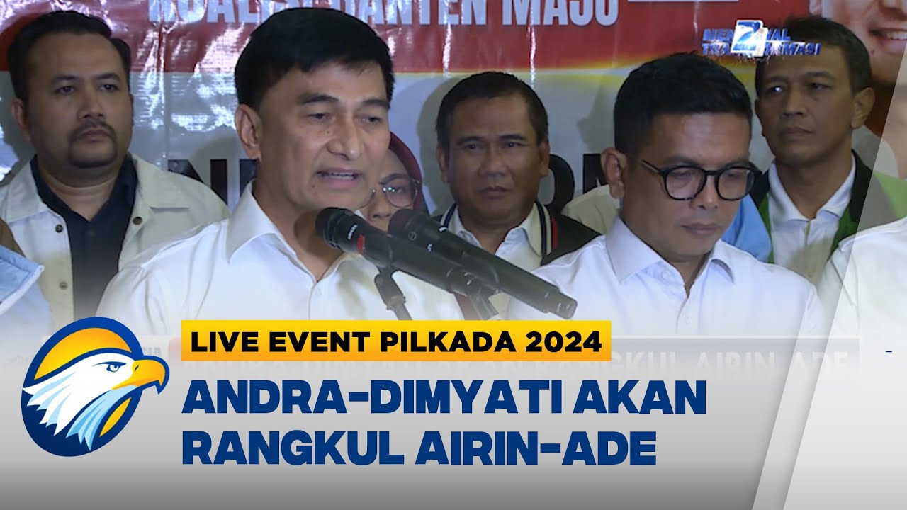 LIVE EVENT - Andra-Dimyati Dinyatakan Unggul Berdasarkan Hasil Quick ...