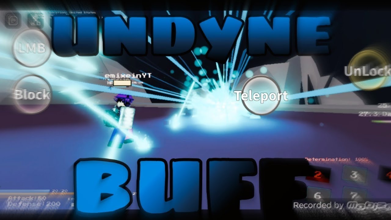 undertale test place reborn: undyne buff - YouTube