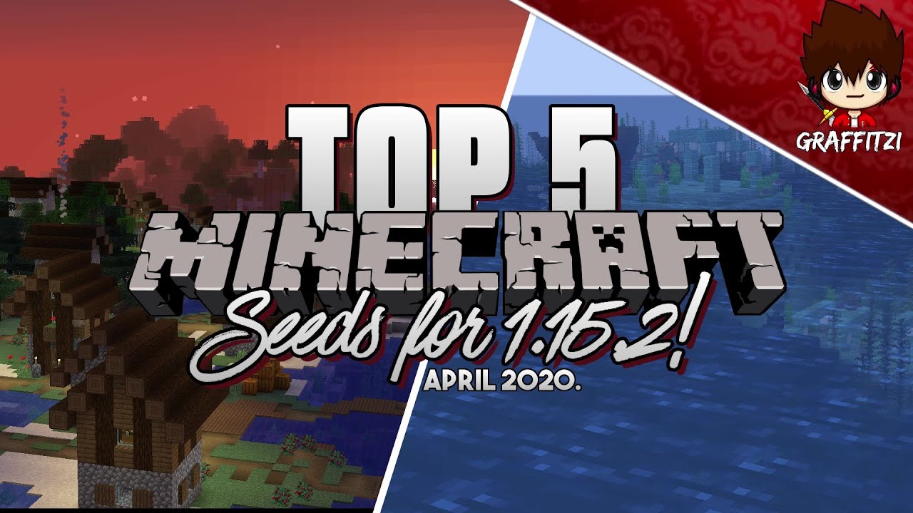 Top 5 Minecraft Seeds for 1.15.2! (April 2020) | Java Edition! - YouTube