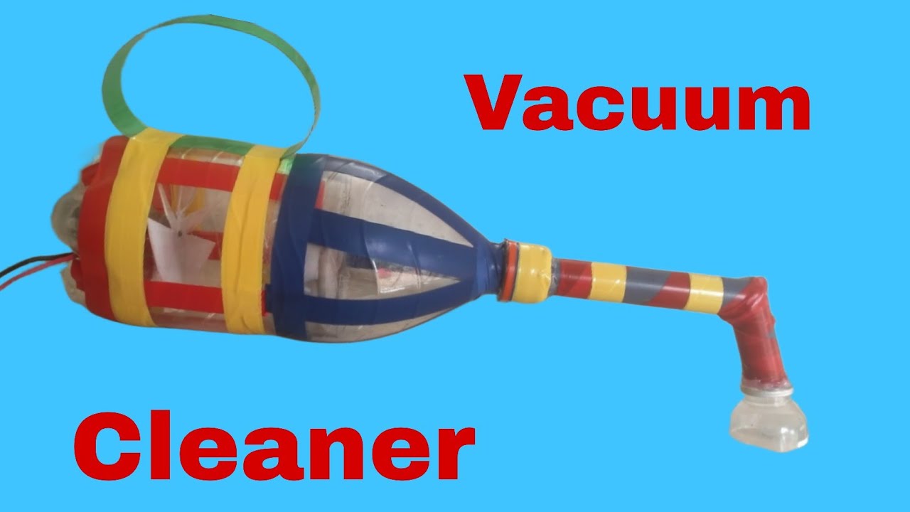 how to make a vacuum cleaner | sciencefair project | #diy #homemade # ...