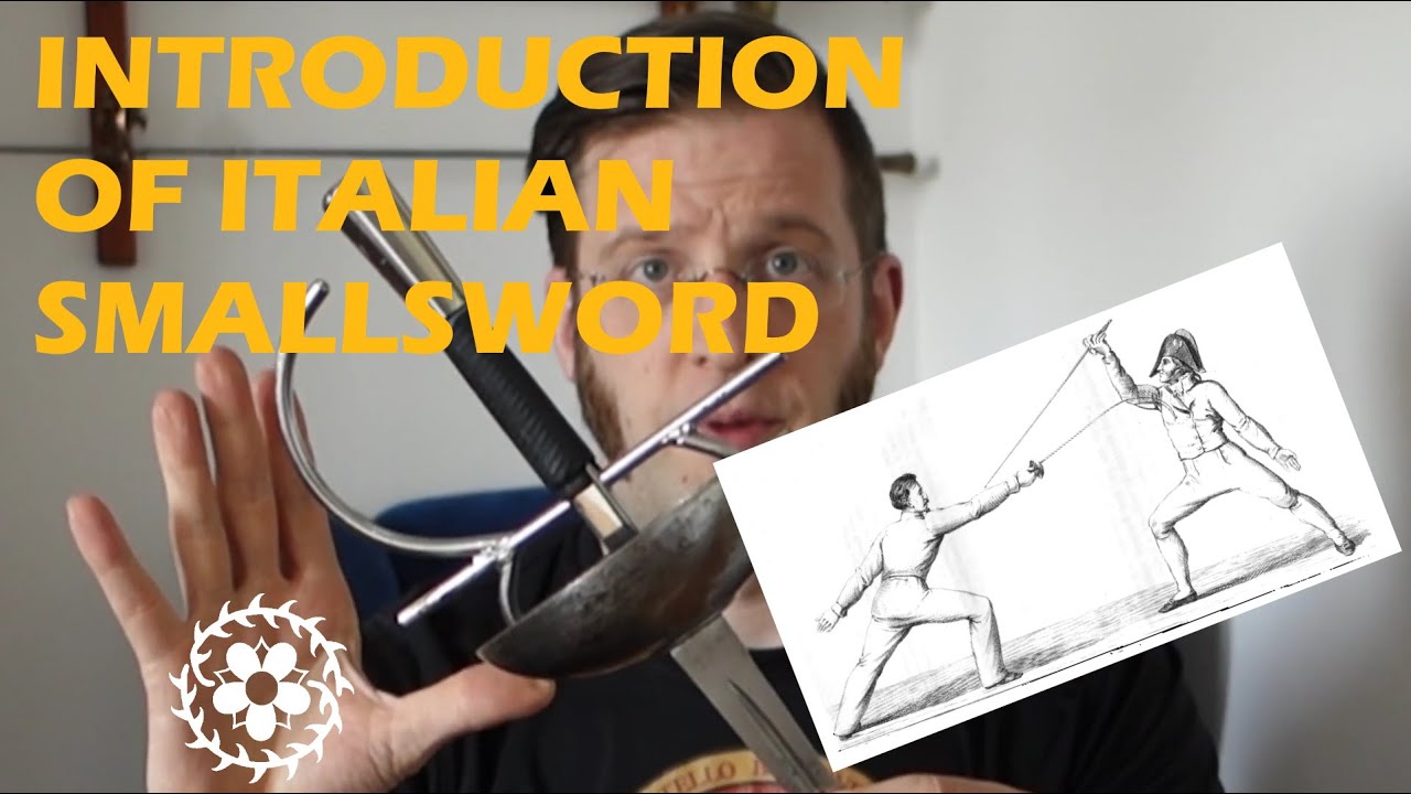00 introduction of how to Italian smallsword - step by step ...