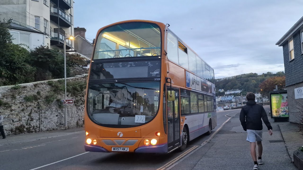 First Southwest (Kernow) Volvo B9TL Eclipse Gemini WX57 HKJ (37328) on ...