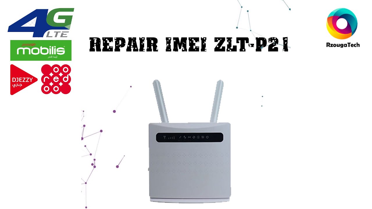 إصلاح إيمي مودمRepair Imei Zlt p21 - YouTube