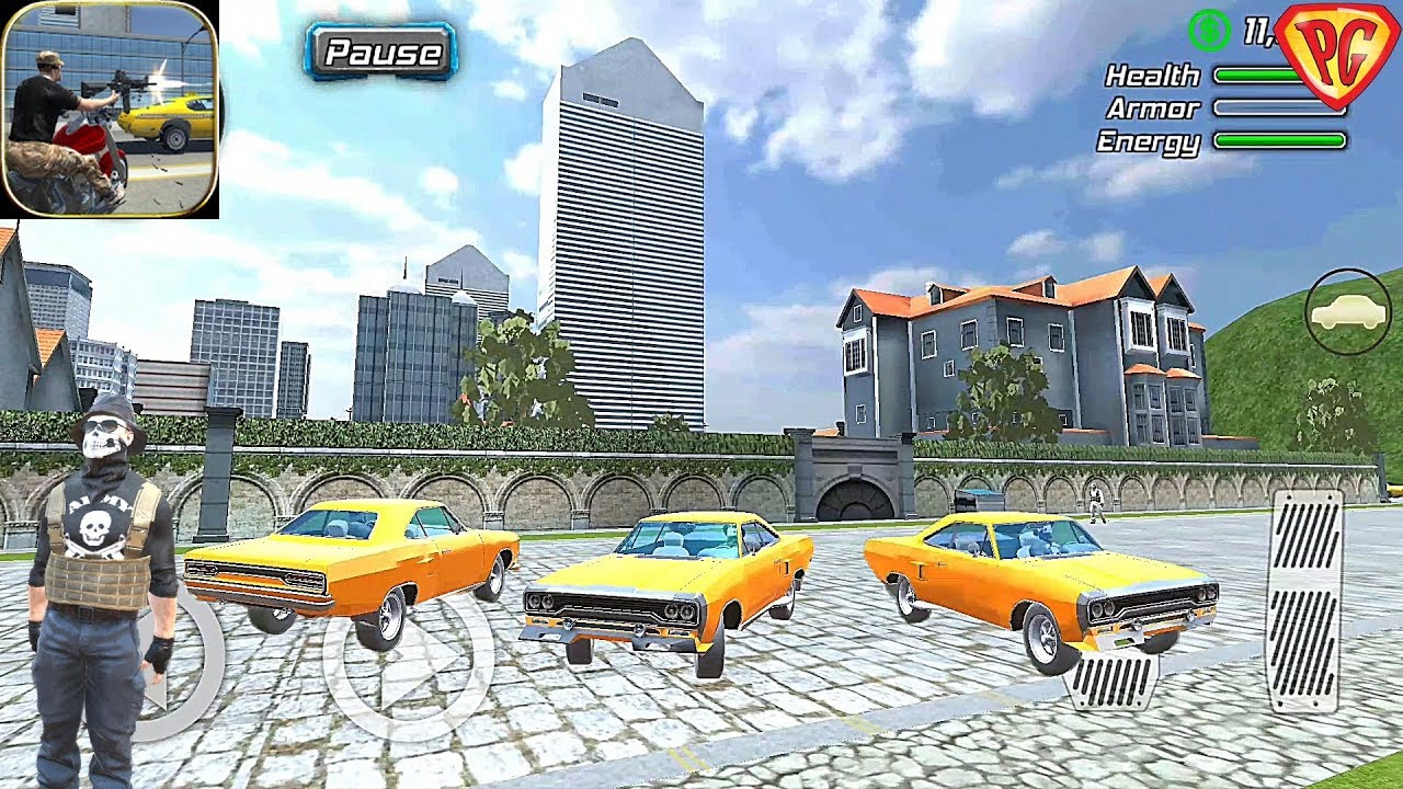 Grand Action Simulator - New York Car Gang #42 Muscle Car - YouTube