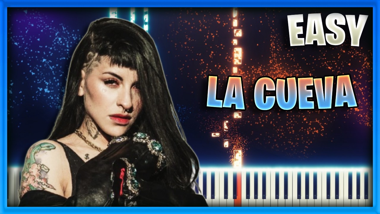 Cazzu - LA CUEVA | EASY Piano Tutorial by OCTOBER - YouTube
