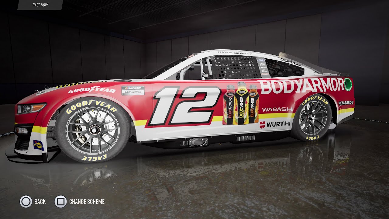 NASCAR 21: Ignition - Ryan Blaney at WWT Raceway (2022 BodyArmor) - YouTube
