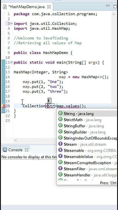 Retrieve All Values From Hashmap Extracting Values From Hashmap Shorts Hashmap Javatcoding