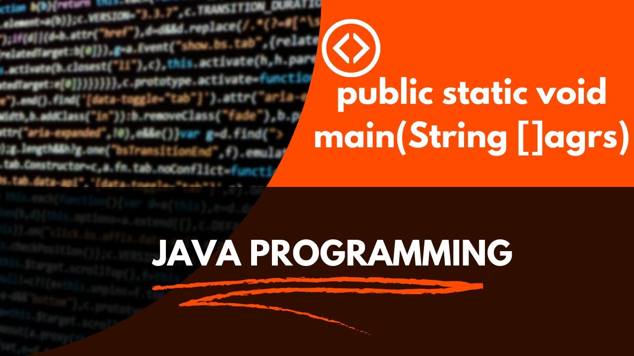 public static void main in java programming tamil move forward - YouTube