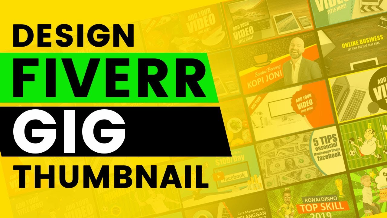 How to Make Effective Fiverr Gig Image for Graphic Design Services ...