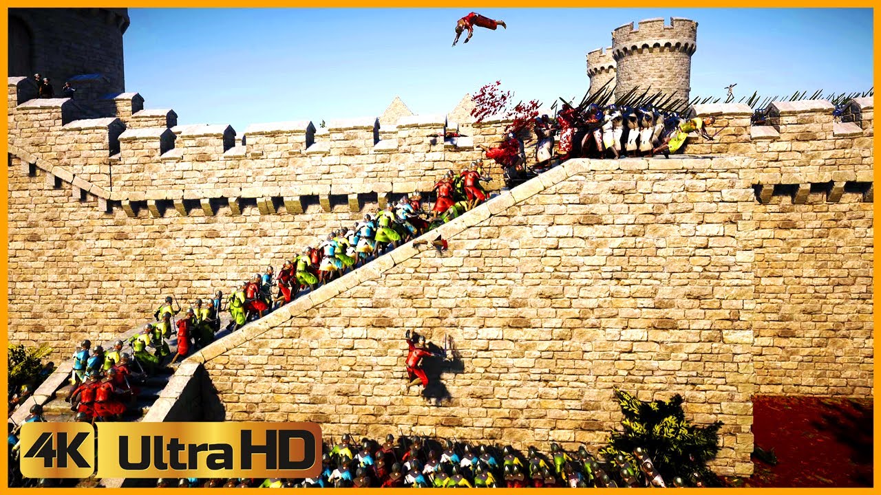 63,000 Footmen vs 6,000 Knights - Ultimate Epic Battle Simulator 2 UEBS ...