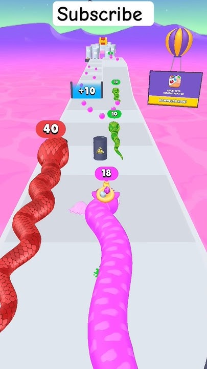 snake run race 3d running game review #shorts #shortvideo #viralshorts #shortfeed #ytshorts ...