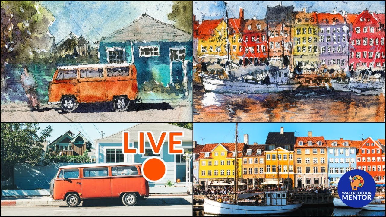Learn The Essentials Of Pen and Wash: Beginner's Course (Live Workshop ...