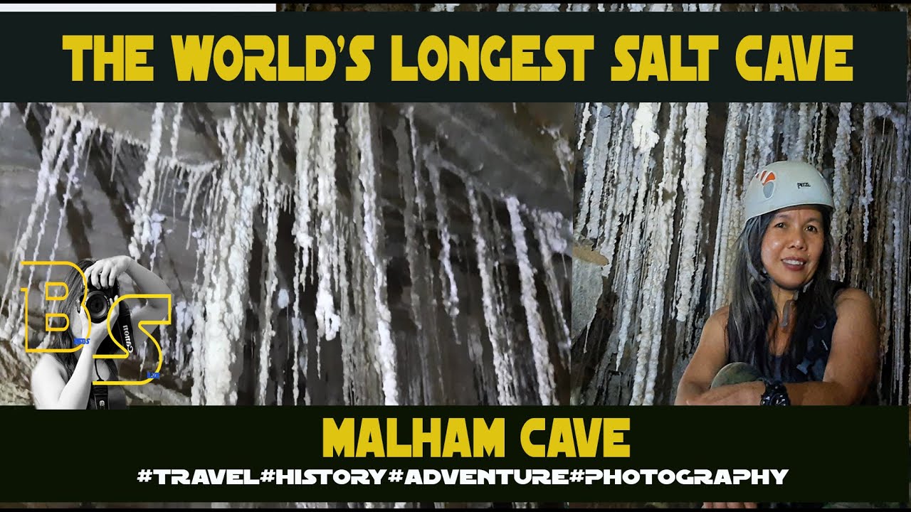 THE WORLD'S LONGEST SALT CAVE l MALHAM CAVE l ISRAEL #ADVENTURE #TRAVEL ...
