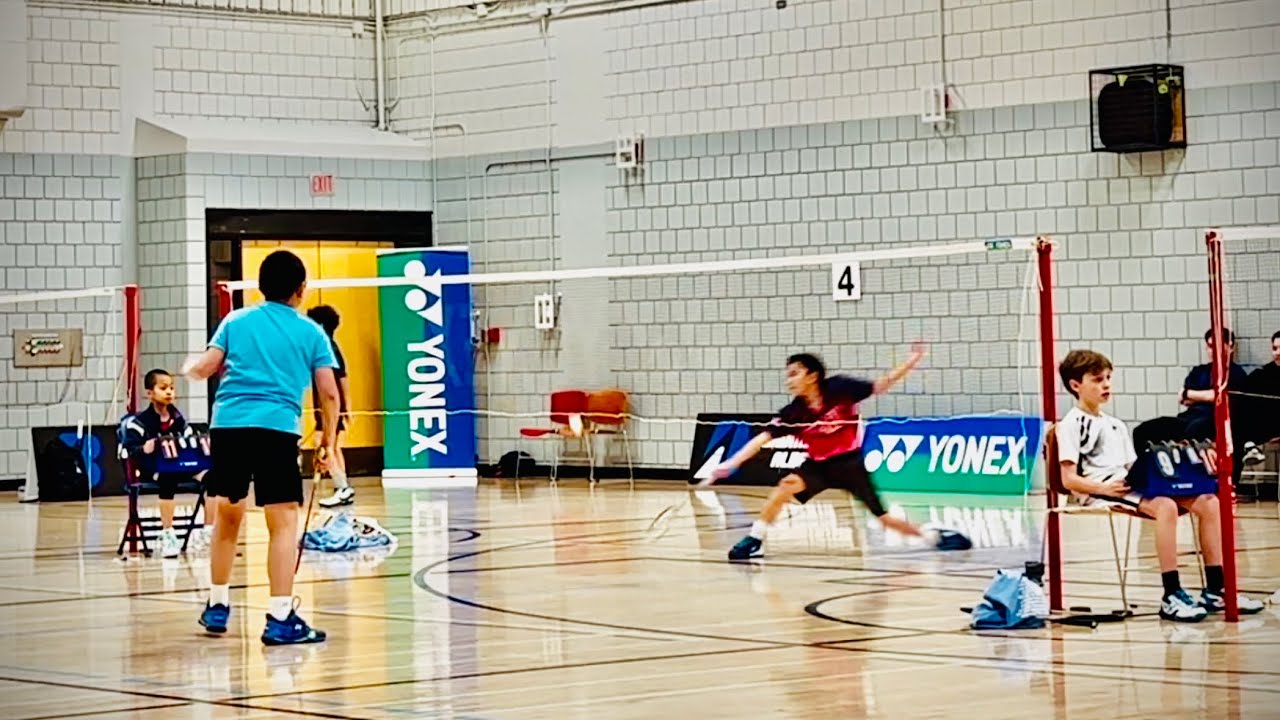 Gian’s First Official won set | Badminton Alberta Junior | Score 20-22 ...