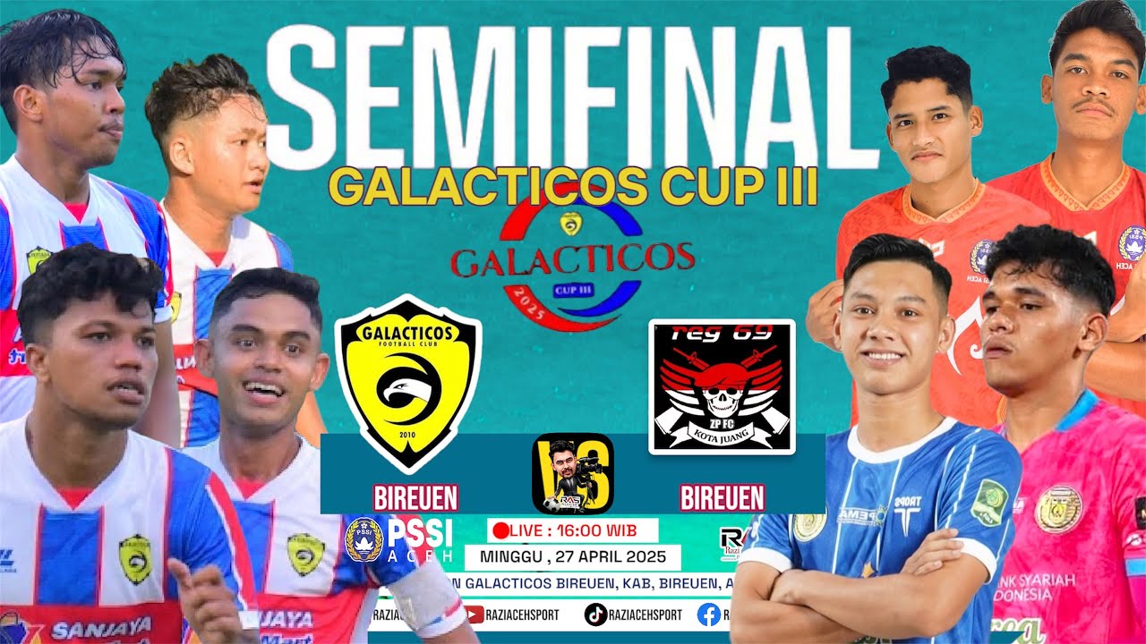 SEMIFINAL GALACTICOS FC VS ZP 69 FC DI OPEN TURNAMENT GALACTICOS CUP ...