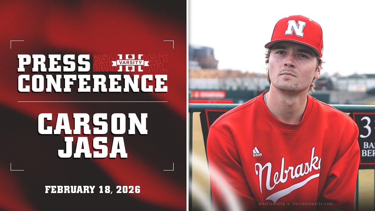Husker Pitcher Carson Jasa on 3-1 start, Arlington Series | Nebraska ...