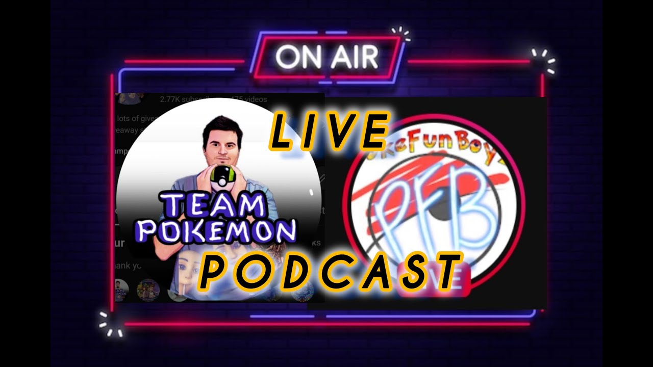 POKEMON Podcast EP. 9..Talk and Hangout @pokefunboyz - YouTube