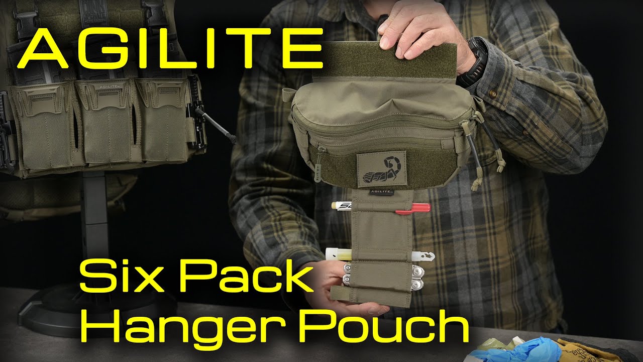 Der Sixpack für UNTER DEN BAUCH - Agilite Six Pack Hanger Pouch - YouTube