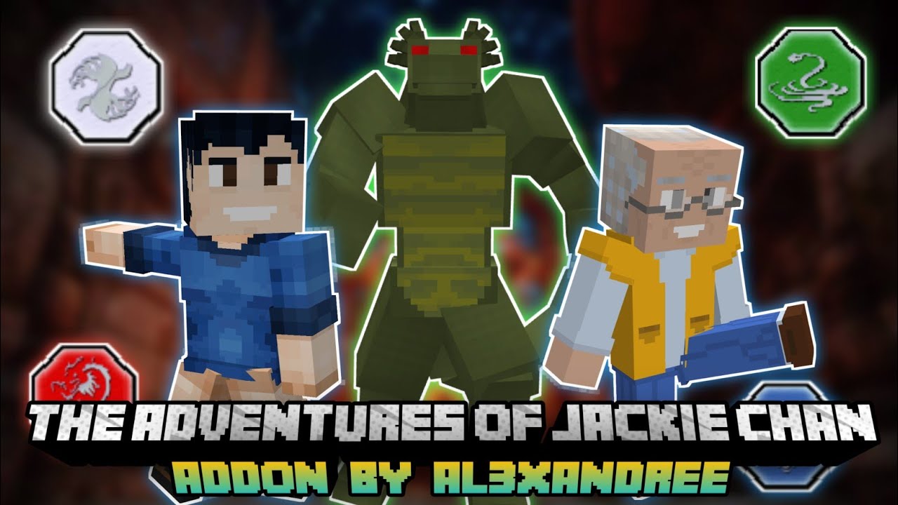 Minecraft Pe Addon Showcase - The Adventures Jackie Chan Addon ...