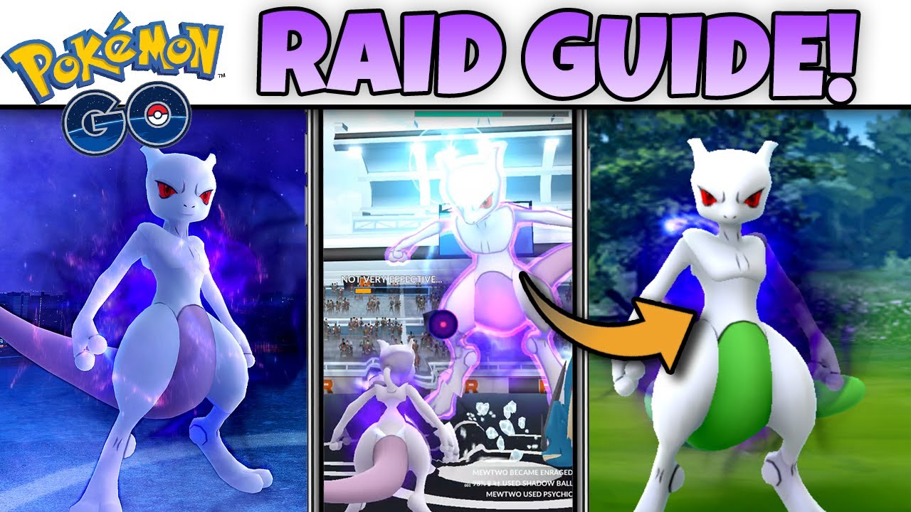 DON'T MISS THE BEST POKÉMON IN POKÉMON GO!! Shadow Mewtwo Raid Guide ...