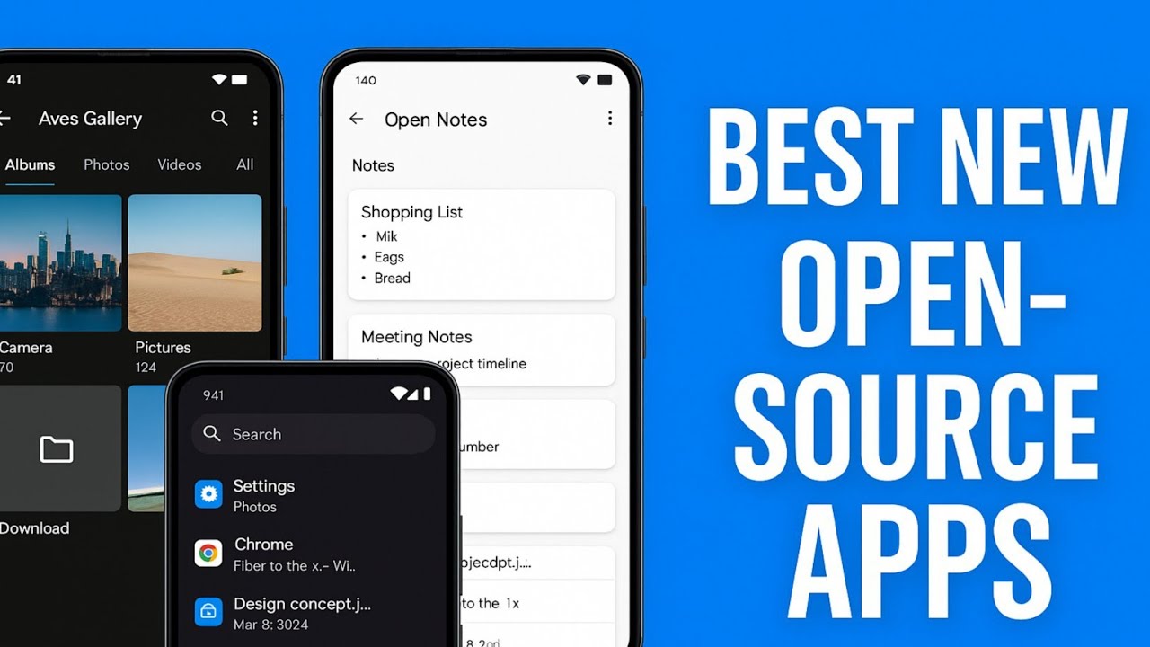 8 Best New Open-Source Android Apps You Haven’t Tried Yet - YouTube