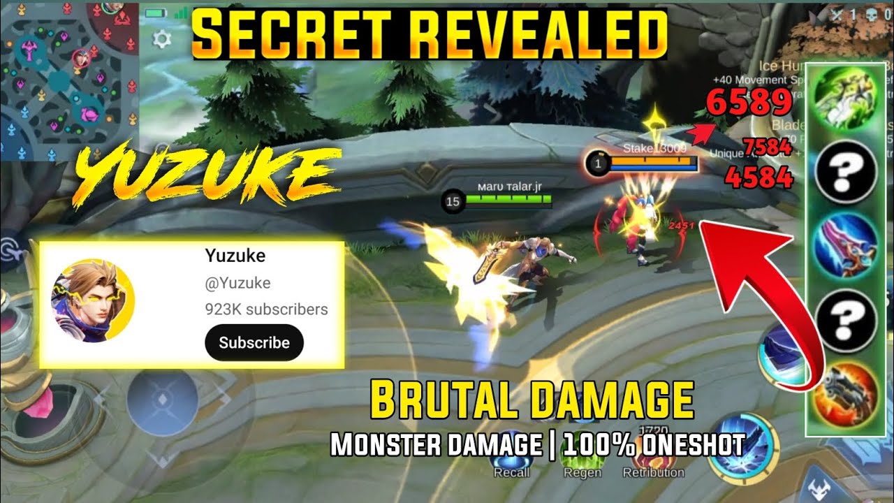 Finally Yuzuke Alucard build revealed ! Thank you yuzuke for this build ...