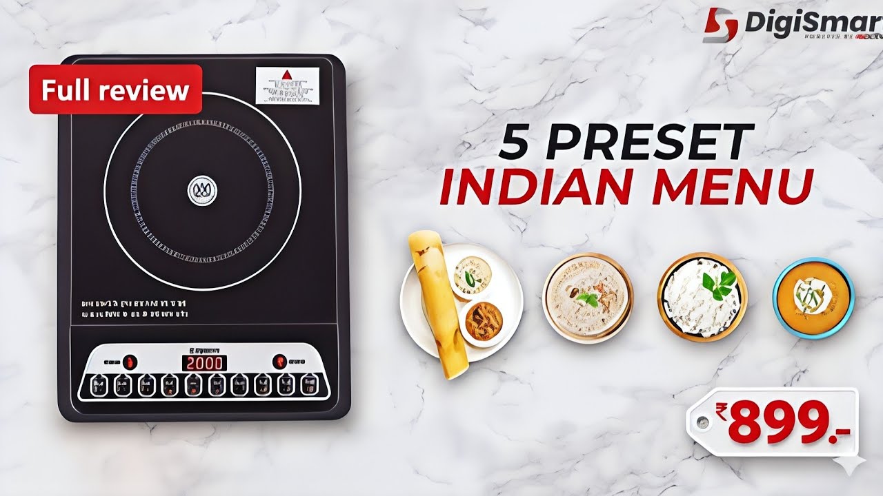 DigiSmart Induction cooktop⚡खरीदने से पहले यह वीडियो जरूर देखे⚡Full ...
