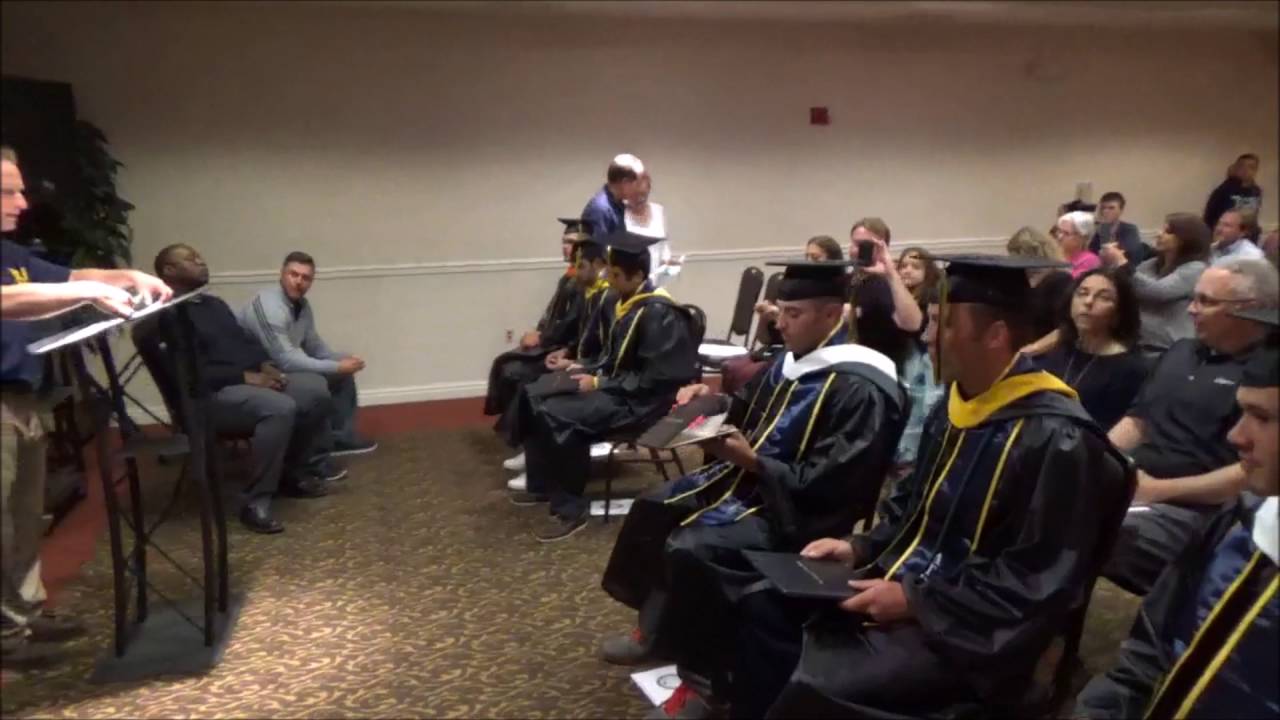 TCNJ Baseball Graduation Ceremony 2016 - YouTube