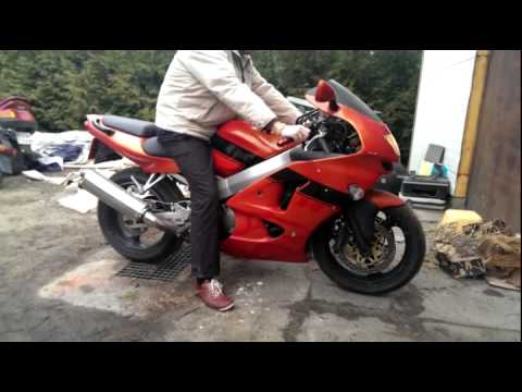 kawasaki ZX6R 1988 - YouTube