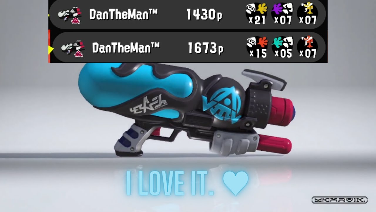 Splatoon 3 - Sizzle Season 4.0 Annaki Splattershot Nova I love. ♥ - YouTube